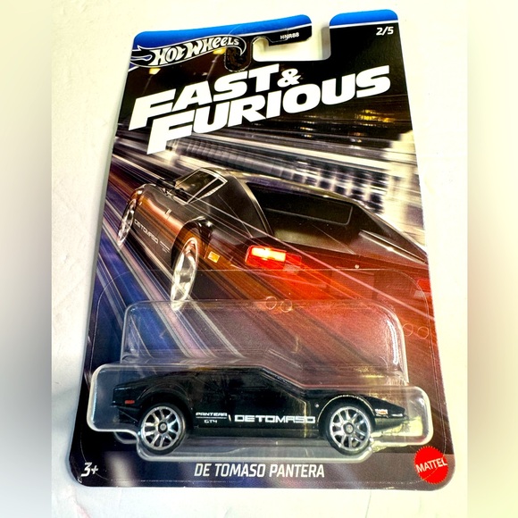 Mattel | Other | Hot Wheels Fast Furious De Tomaso Pantera 25 | Poshmark